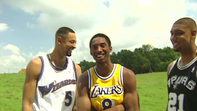 NBA Video Kobe Bryant Tim Duncan Juwan Howard Commercial