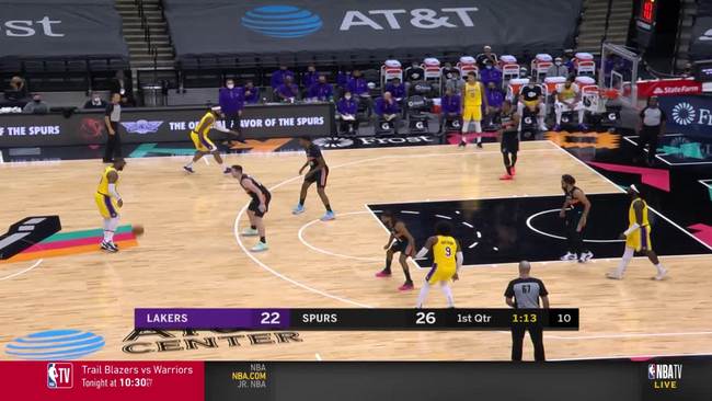 NBA | Video: LeBron drills step-back 3 over Eubanks