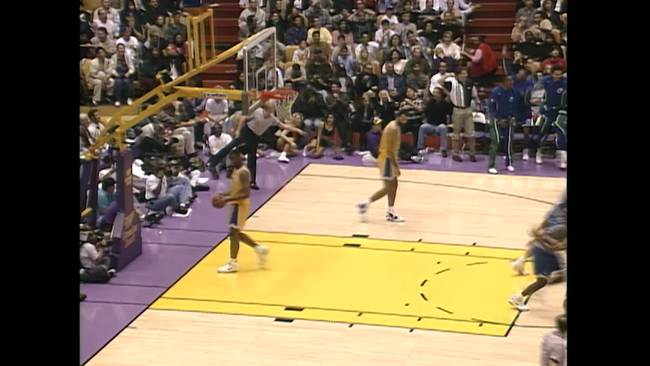 NBA | Video: This Day in History: Popeye Jones' one-hand circus shot to ...
