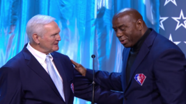 NBA | Video: NBA Legends Awards: Magic Johnson honors Jerry West with ...
